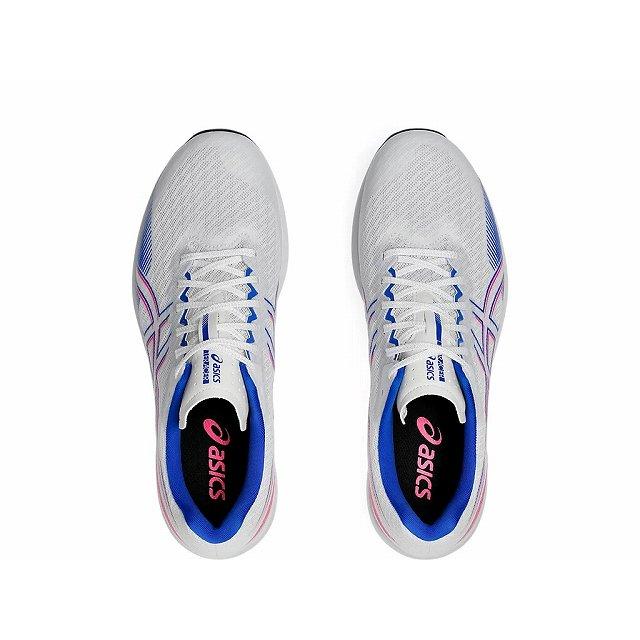 アシックス(asics) ランニングシューズ LYTERACER 5 ライトレーサー 5 メンズ (24ss) ホワイト White/Blue スタンダードラスト 1011B903-100 ...
