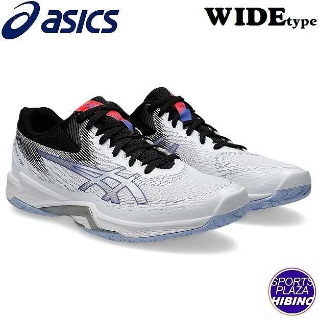 ASICS アシックス(asics) バレーボールシューズ V-SWIFT FF 4 EXTRA WIDE ブイスウィフト シューズ (24ss) White/Pure Silver ...