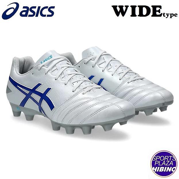 ASICS アシックス(asics) サッカースパイク DS LIGHT ADVANCE WIDE ディーエスライト シューズ (24ss) 部活生モデル White/Tuna Blue ...