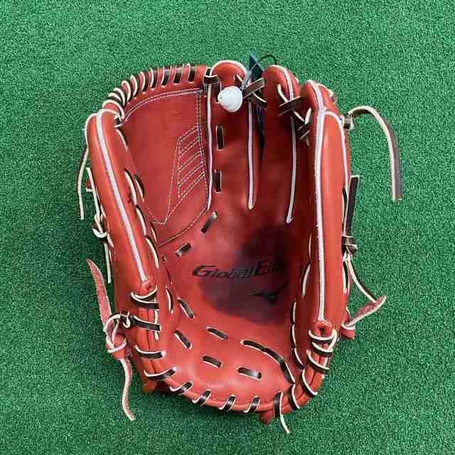 MIZUNO 【不良あり】【練習球プレゼント対象】【加工済み】ミズノ(mizuno) 一般硬式野球 GE BAプレミアムモデル2020 投手用 (20aw) ローズブラウンX ...