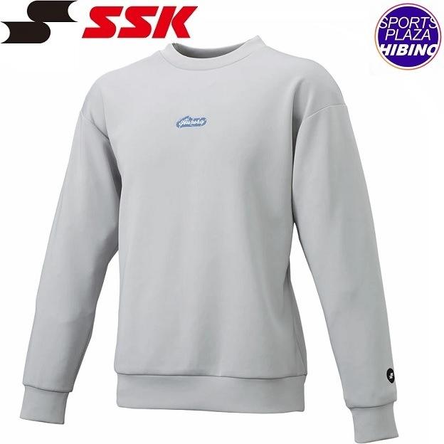 エスエスケイ（スポーツ用品） エスエスケイ(ssk) 野球 AURORA オーロラ スウェットプルオーバー 長袖 (24aw) アパレル ウェア グレー DRFE24107-93 : スポーツ ...