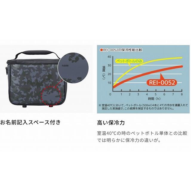 THERMOS サーモス(THERMOS) ソフトクーラーボックス クーラーバッグ 5L ブラックカモフラージュ 350ml×6本 REI0052-BKC【熱中症対策】 : スポーツプラザヒビ ...