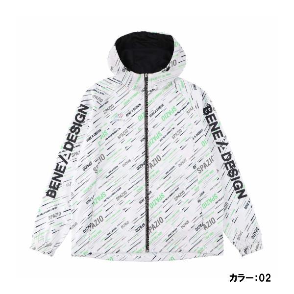 Spazio スパッツィオ（SPAZIO) 総柄フルジップパーカー ジャケット メンズ レディース (21ss) ブラック ge-0738-02 : スポーツプラザヒビノ ヤフー店 - 通販 ...