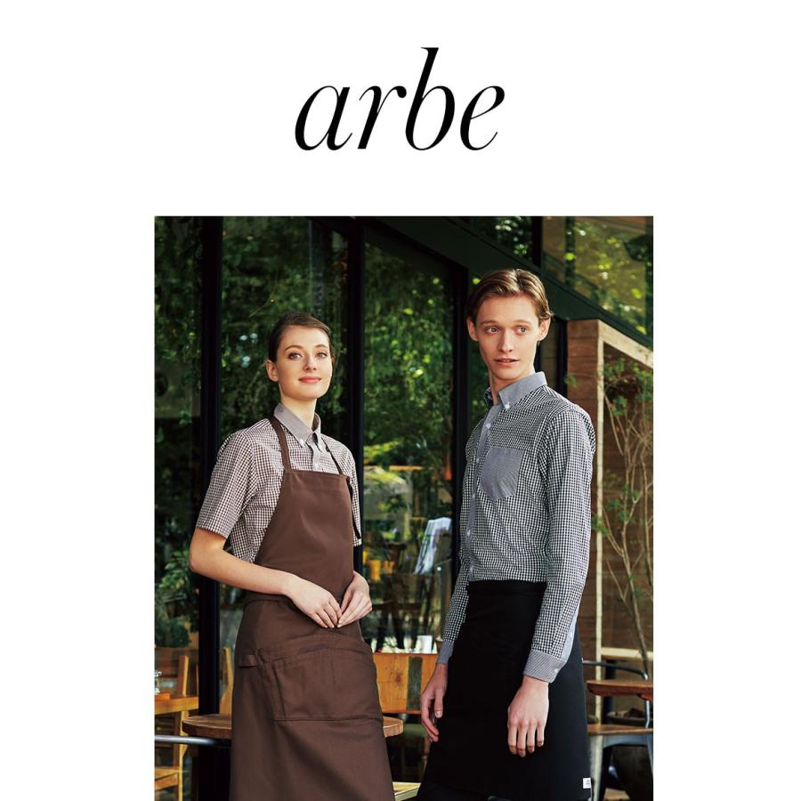 ボタンダウン半袖シャツ ギンガムチェック 男女兼用 Arbe 飲食店制服 ユニフォーム カフェシャツ :ep-8534:ApparelBank - 通販 - Yahoo!ショッピング