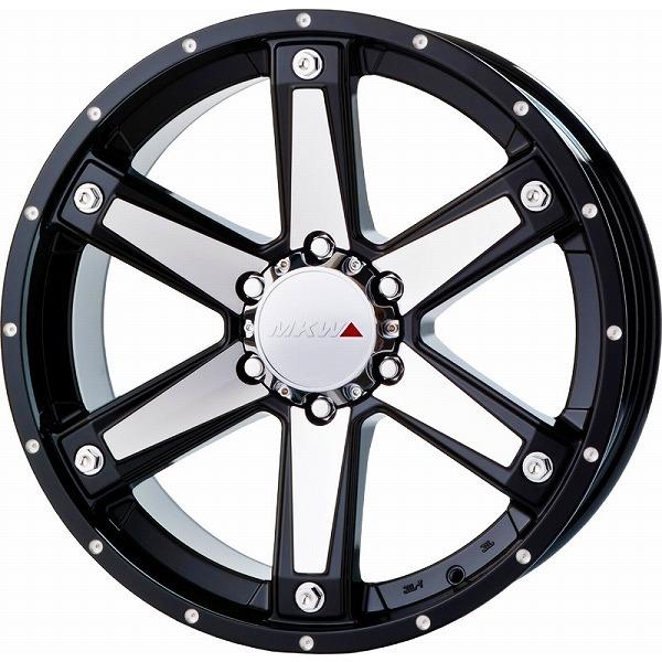 MKW MK-56 ホイール ミルドマシンブラック 20インチ×8.0J ＋18 6H139.7 : オートパーツエージェンシー - 通販 - Yahoo!ショッピング