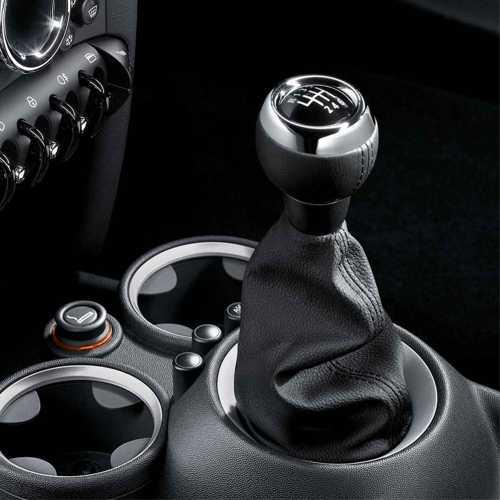 BMW MINI純正 シフト・ノブ "レザー" (クローム・リング付) (R55/R56/R57) : APdirect - 通販 ...