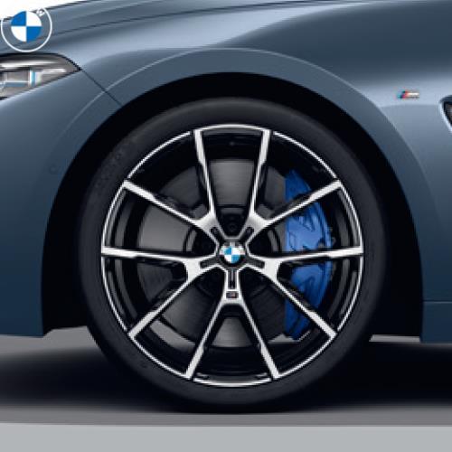 BMW BMW純正 M ライト・アロイ・ホイール Yスポーク・スタイリング728M (ジェット・ブラック 光沢仕上げ) (9.0Jx20 ET ...