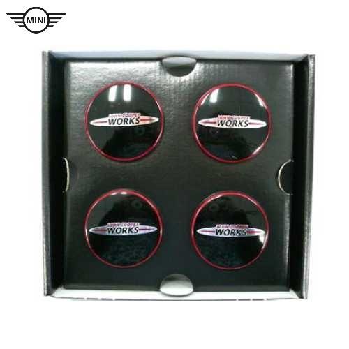 BMW MINI純正 JOHN COOPER WORKS フローティング センター キャップ(直径 56mm)）4個セット ...