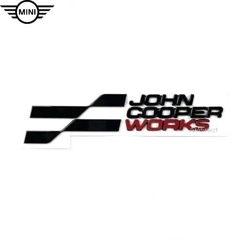 MINI MINI純正 "JOHN COOPER WORKS"エンブレム (U25) : APdirect - 通販 - Yahoo!ショッピング