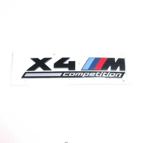 BMW BMW純正 "X4 M competition" エンブレム(ブラック)(F98) : APdirect - 通販 - Yahoo ...