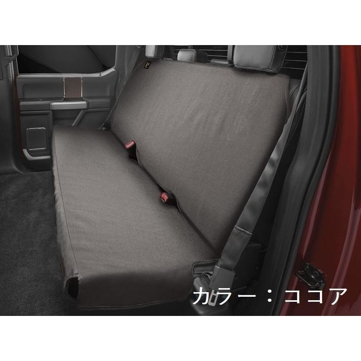 WeatherTech 【WeatherTech正規輸入元】リア シートプロテクター/シートカバー(161.29cm(横幅) x 52.07cm(奥行) 58.42cm(高さ)) ペット用 ...