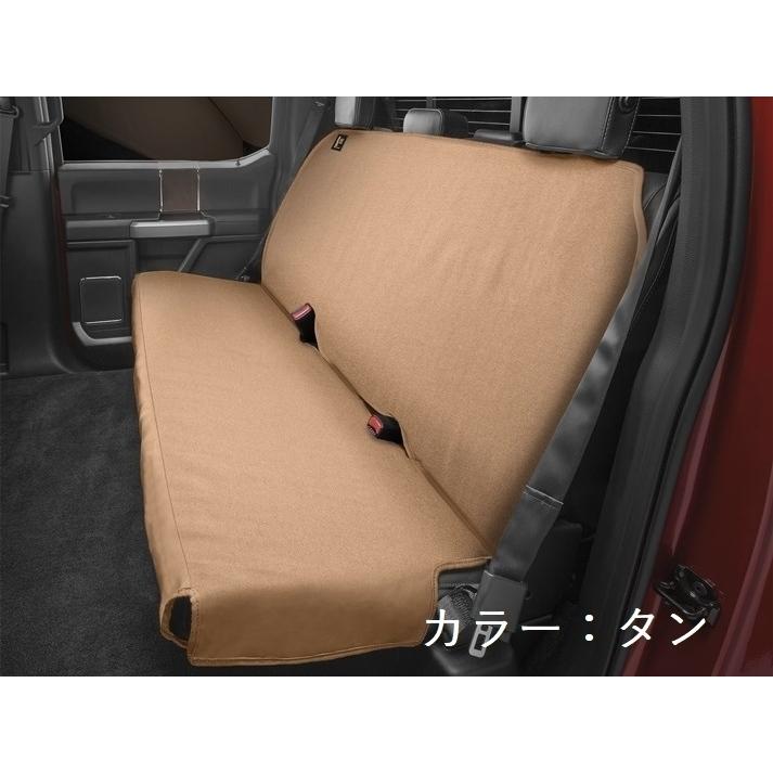 WeatherTech 【WeatherTech正規輸入元】リア シートプロテクター/シートカバー(161.29cm(横幅) x 52.07cm(奥行) 58.42cm(高さ)) ペット用 ...