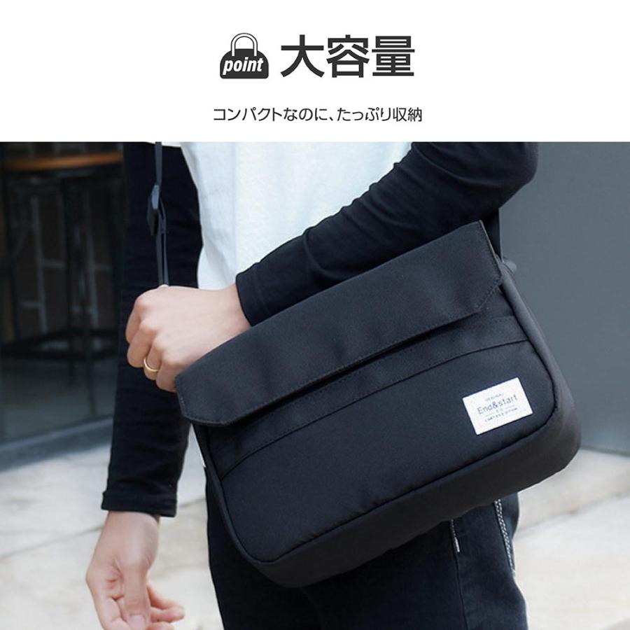 6ポケット ショルダーバッグ 斜めがけ バッグ ウエストバッグ メンズ レディース ナイロン 小型 軽い 収納 送料無料 bag-cb104-bk : apex-store - 通販 ...