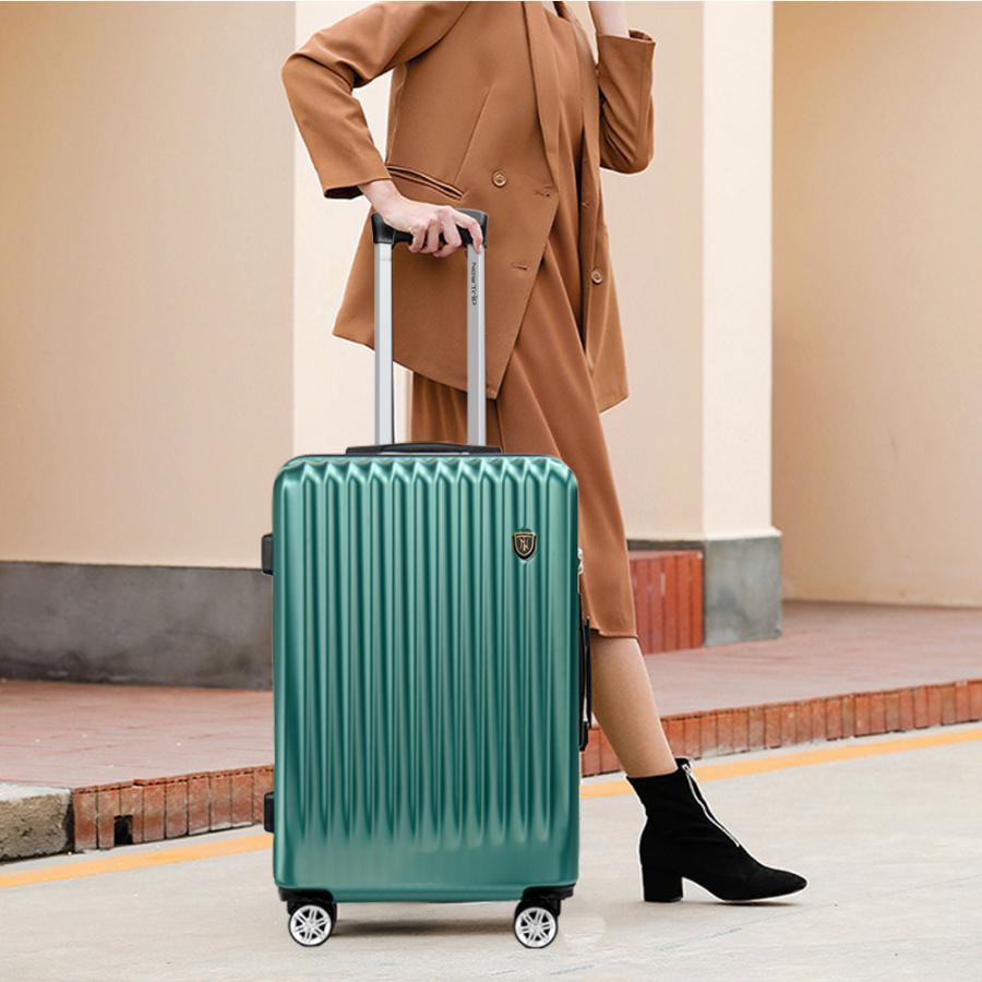 スーツケース Mサイズ キャリーケース キャリバック 4-7日用 小型 超軽量 静音ダブルキャスター TSAローク New Trip 海外 旅行 出張 :GB0701M:Apita-Store ...