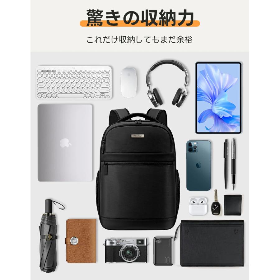 リュック 超軽量 メンズ リュックサック 2way 21L A4 サイズ 15.6インチ pc ノートパソコン usb充電ポート おしゃれ ...