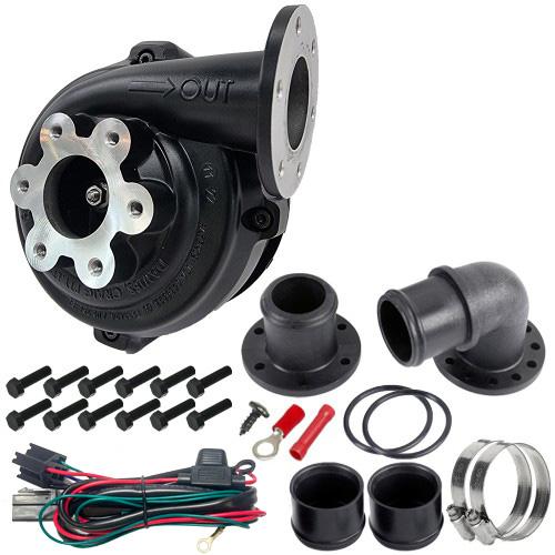 最大流量毎分90L：EWP80アルミボディ：フランジタイプ 電動ウォーターポンプ/Davies,Craig日本正規代理店在庫販売 ...