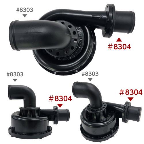 EWP80フランジタイプ/130/140用 アルミ製ホース38φストレートアダプター AN16雌ネジ付#8304 : チューニングスペシャリストのAPJ - 通販 - Yahoo!ショッピング