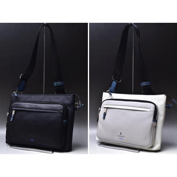 LANVIN en Bleu ランバンオンブルー イケテイ ドレッセ メンズ レディース B5 ショルダーバッグ : ATELIER ...