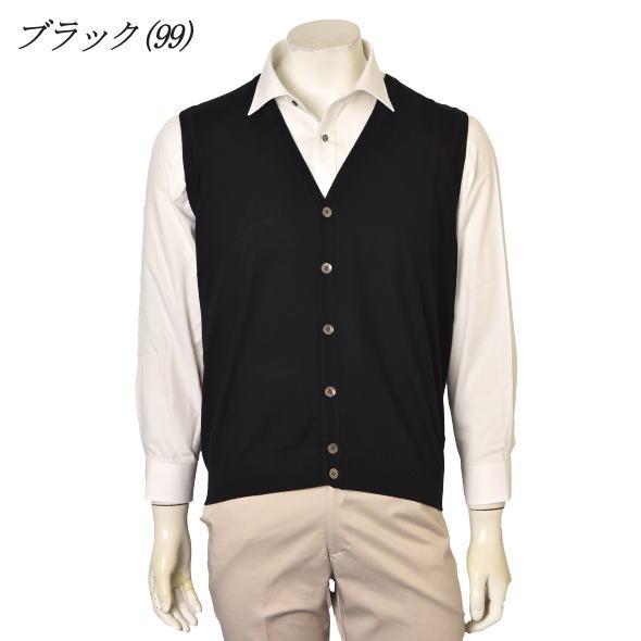 ベスト Vネックニットベスト メンズ M-L-2L トップス レセント LeCENT 送料無料 日本製 ウール100％ メリノウール スーパー140 : 90182 : ATELIER ...