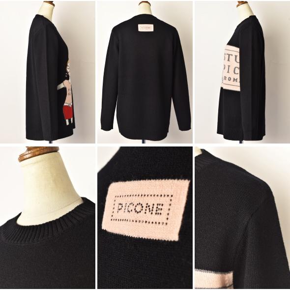 STUDIO PICONE 50％OFFセール！ スタジオ ピッコーネ ROMA 2023秋冬新作 レディース ニットプルオーバー アウトレット : ATELIER PLATON - 通販 ...