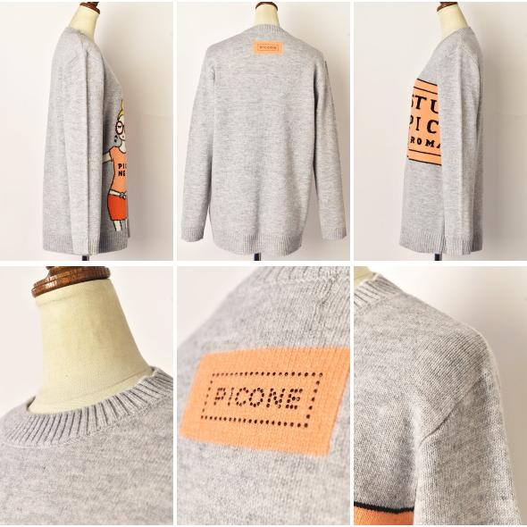 STUDIO PICONE 50％OFFセール！ スタジオ ピッコーネ ROMA 2023秋冬新作 レディース ニットプルオーバー アウトレット : ATELIER PLATON - 通販 ...