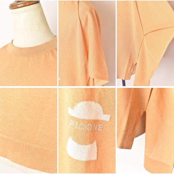 STUDIO PICONE 50％OFFセール！ スタジオ ピッコーネ ROMA 2024春夏新作 レディース ニットプルオーバー シアーニットポンチョ アウトレット : ATELIER ...