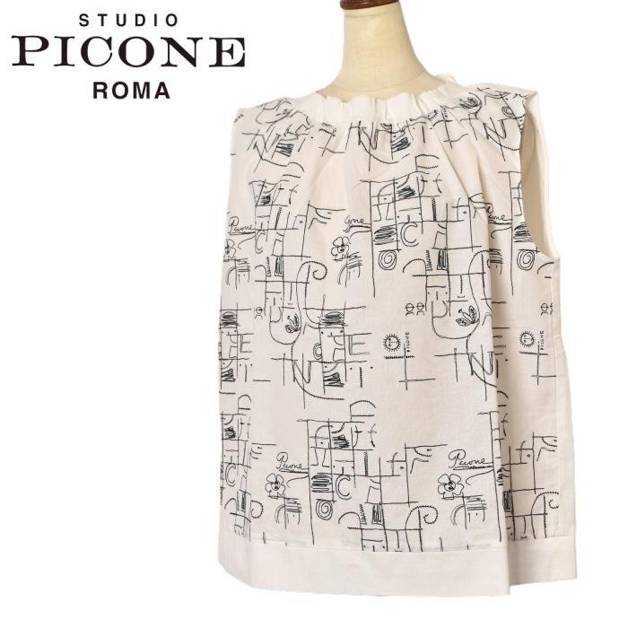 STUDIO PICONE スタジオ ピッコーネ ROMA 2025春夏新作 レディース ノースリーブプルオーバー カットソー : ATELIER PLATON - 通販 - Yahoo!ショッピング