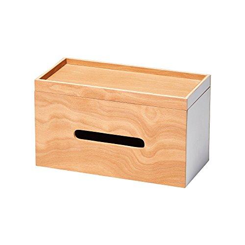 ideaco(イデアコ) ぺーパータオルケース ティッシュケース ホワイト Roof Paper Box (ルーフペーパーボックス ...