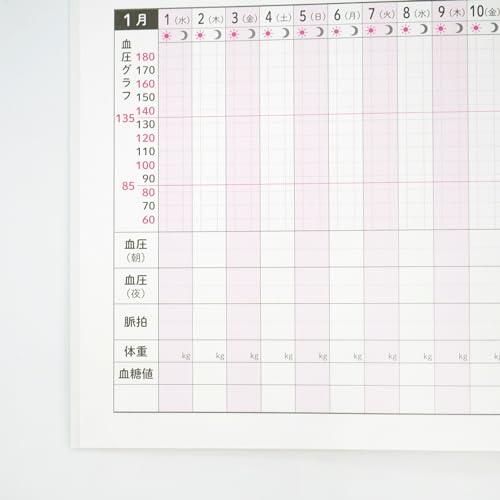 フロンティア 手帳 2025年 血圧記録ダイアリー A5 DY-129 (2024年12月始まり) : jrz173172379133209 : APMストア - 通販 - Yahoo!ショッピング
