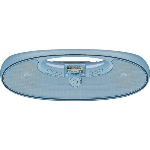 SHARP MUSIC CARRY メモリーオーディオシステム ブルー QT-MPA5-A : APMストア - 通販 - Yahoo!ショッピング