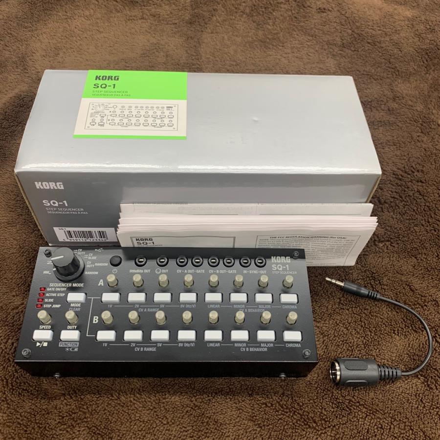 KORG SQ-1 STEP SEQUENCER コルグ ステップ・シーケンサー :Ni-801-korg-sq1-u:あぽろんYahoo!店 - 通販 - Yahoo!ショッピング