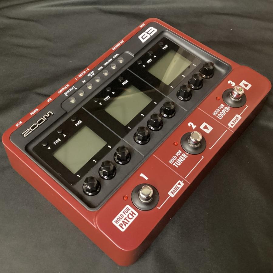 ZOOM B3 (ズーム ベース用 マルチエフェクター)【新潟店】 : あぽろんYahoo!店 - 通販 - Yahoo!ショッピング