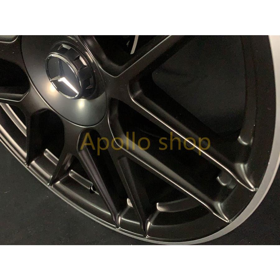 Benz メルセデス ベンツ W222 Sクラス 等 ￥'￥'S11M￥'￥' 20インチ アルミ ホイール マットブラック 4本 セット 足回り カスタム 外装 : Apollo shop ...