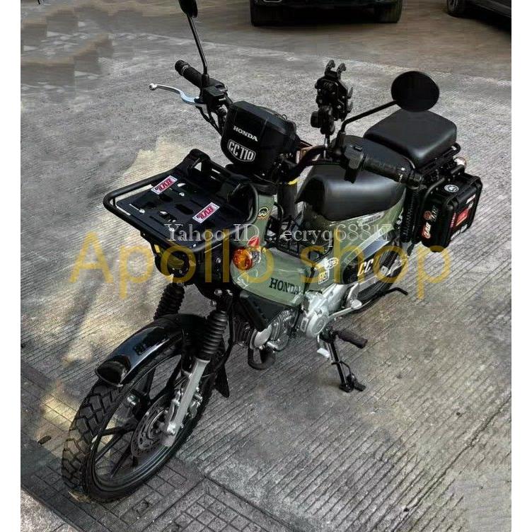 クロスカブ cc110 アルミニウム合金 BVL サイドキャリア&専用BOXセット ピクニックテーブル カスタム ツーリング 左右&色選択可 ...