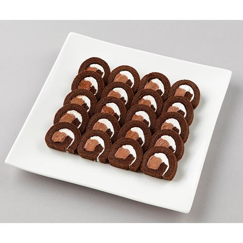 日東ベスト カット済みロールケーキ 230g( 20カット Wチョコレート チョコ ちょこ CHOCOLATE ) [1144025] : 4902385977358 : A-プライス ...
