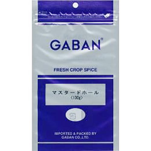 GABAN マスタードホール 100g [513633] : A-プライスオンラインショップ - 通販 - Yahoo!ショッピング