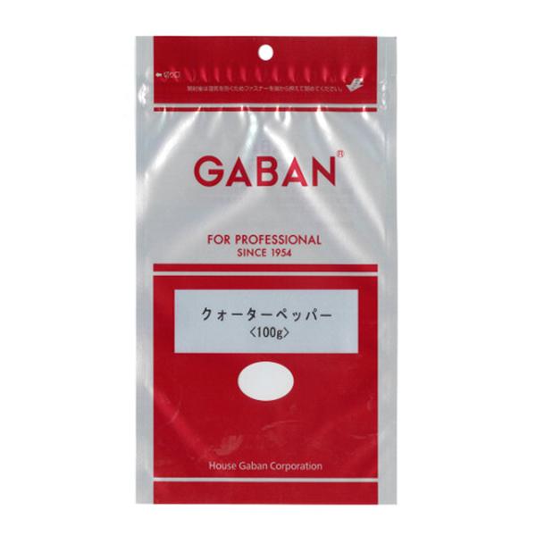 GABAN クォーターペッパー 袋入 100g [513256] : A-プライスオンラインショップ - 通販 - Yahoo!ショッピング