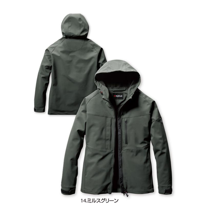 BURTLE（バートル） 821 フーディジャケットs〜xxl 2024モデル おしゃれ かっこいい 保温 防風 超ストレッチ 裏フリース : アパレルモード - 通販 - Yahoo!ショッピング