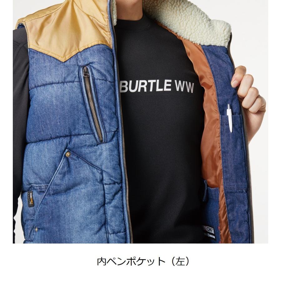 BURTLE バートル 5004 防寒ベスト サーモクラフト 電熱パッド 家庭洗濯 耐久性 綿100% キャンプ 焚き火 おしゃれ : アパレルモード - 通販 - Yahoo!ショッピング