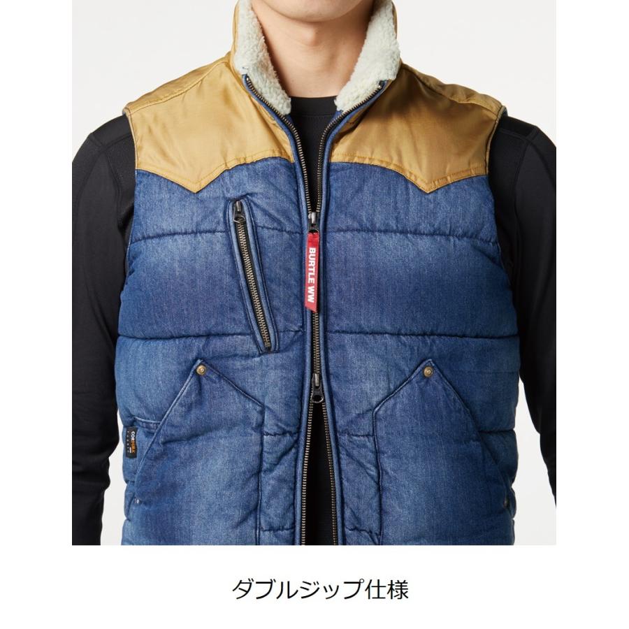 BURTLE バートル 5004 防寒ベスト サーモクラフト 電熱パッド 家庭洗濯 耐久性 綿100% キャンプ 焚き火 おしゃれ : アパレルモード - 通販 - Yahoo!ショッピング