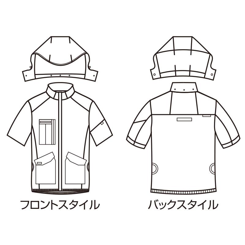 BURTLE バートル エアークラフト AC半袖ブルゾン AC2076 xxl 2025モデル 半袖 遮熱 空調ウェア 耐久性 : アパレルモード - 通販 - Yahoo!ショッピング