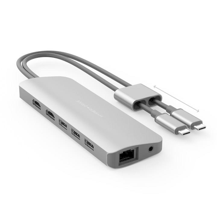 HyperDrive VIPER 10-in-2 USB-C ハブ MacBook Pro Air ハブ SDカードリーダー USB C ...