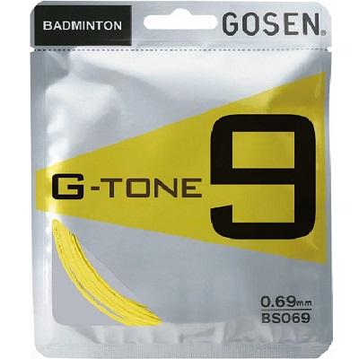 ゴーセン GOSEN G-TONE 9 ジー・トーン・ナイン バドミントンストリング ガット(bs069) tgsap :bs069:アップルスポーツ - 通販 - Yahoo!ショッピング