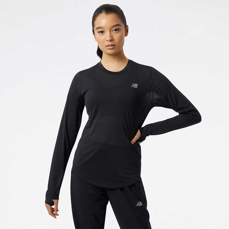 new balance ニューバランス ウィメンズ ACCELERATEロングスリーブTシャツ ランニングウェア 2022FW wnbw ...