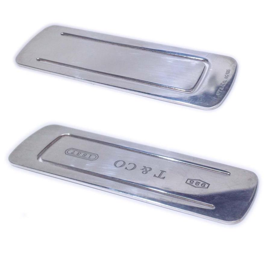 TIFFANY&Co.（ティファニー） 【美品】ティファニー ブックマーカー マネークリップ 栞 Ag925 SV925 11.9g 箱 保存 ...