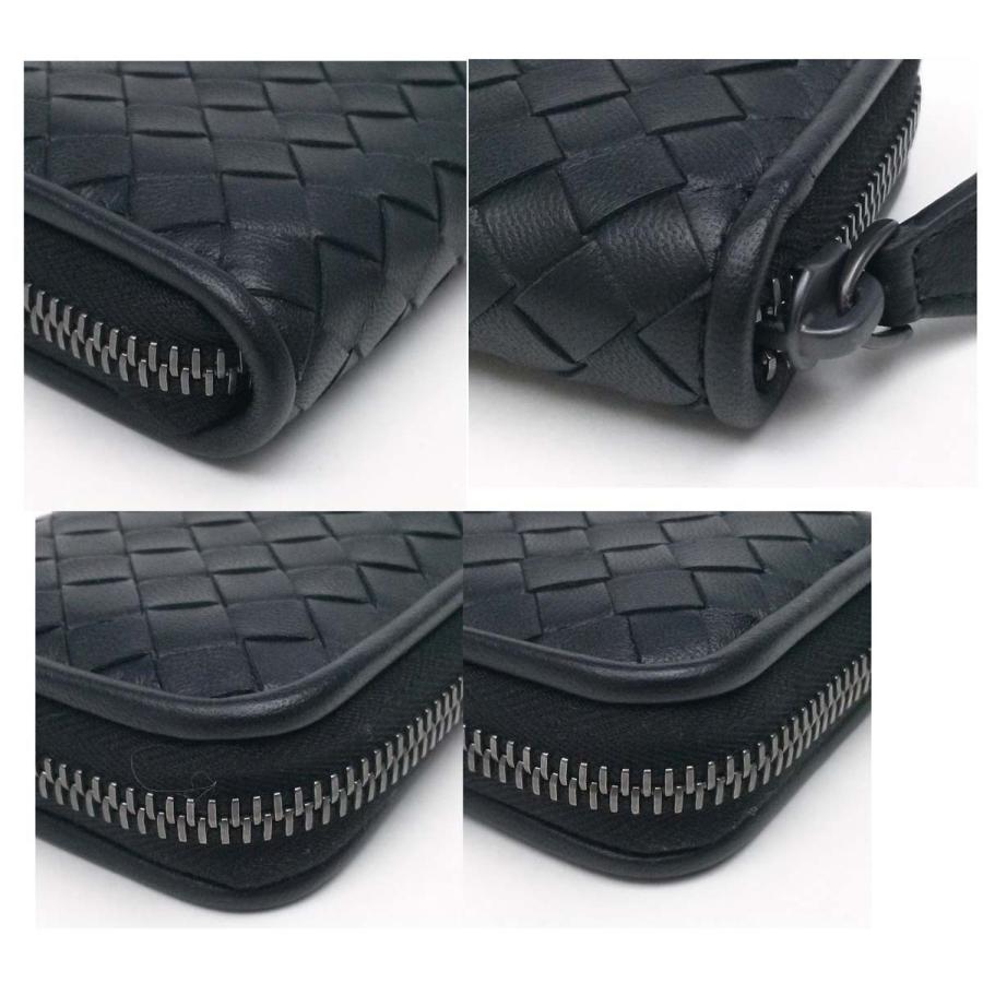 BOTTEGA VENETA（ボッテガ・ヴェネタ） 【未使用-新品同様】ボッテガヴェネタ ラウンドファスナー コインケース コインパース 黒 ...