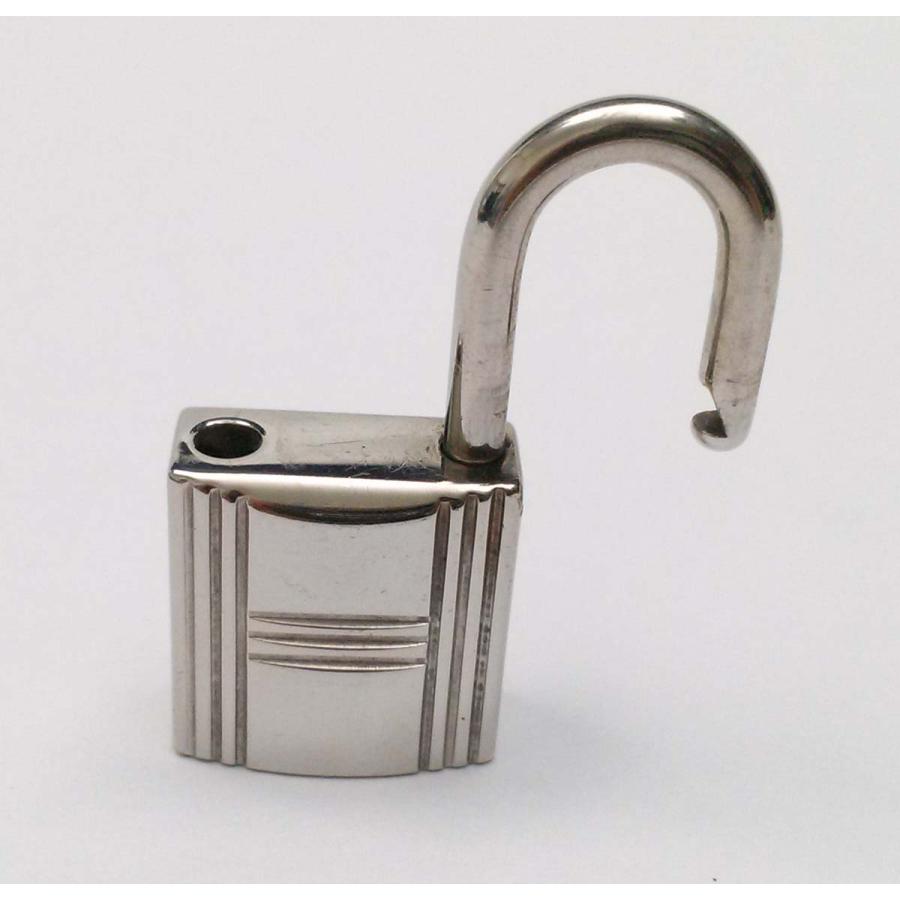 【良品】エルメス カデナのみ 鍵無し 100番【開けたままお届け】バッグチャーム トップにも 南京錠 ap7801【一撃即決】 :7801 ...