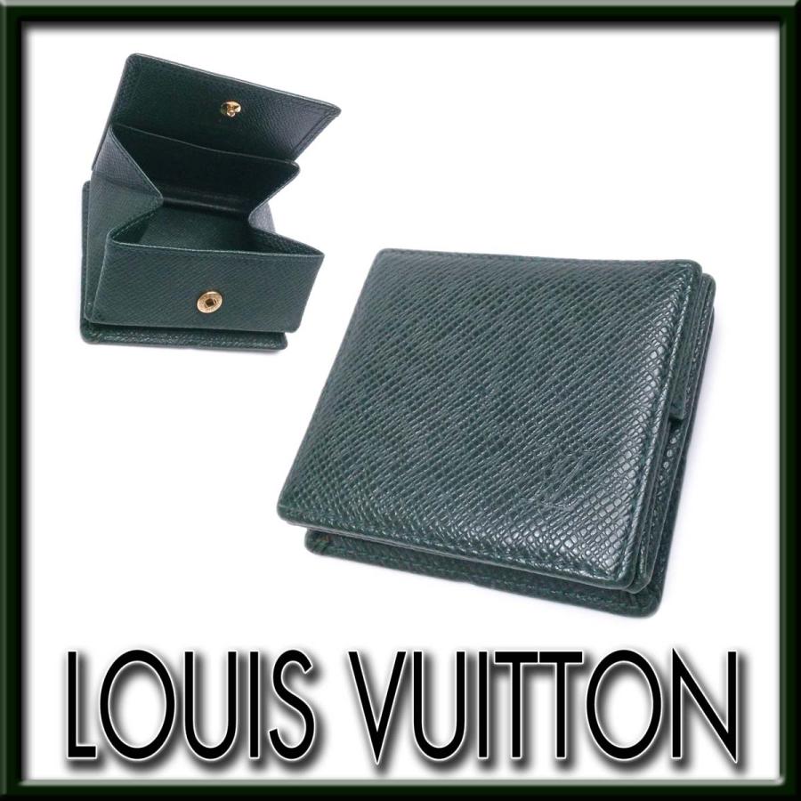 LOUIS VUITTON 【美品-良品】ルイヴィトン タイガ ボワット エピセア ダークグリーン M30384 小銭入れ コインケース ...