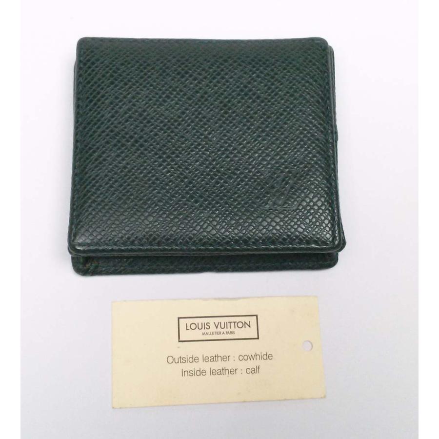 LOUIS VUITTON 【美品-良品】ルイヴィトン タイガ ボワット エピセア ダークグリーン M30384 小銭入れ コインケース ...