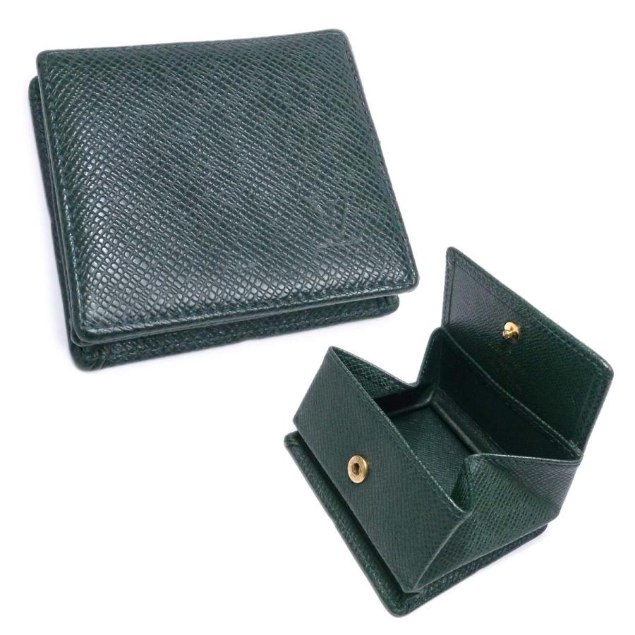 LOUIS VUITTON 【美品-良品】ルイヴィトン タイガ ボワット エピセア ダークグリーン M30384 小銭入れ コインケース ...